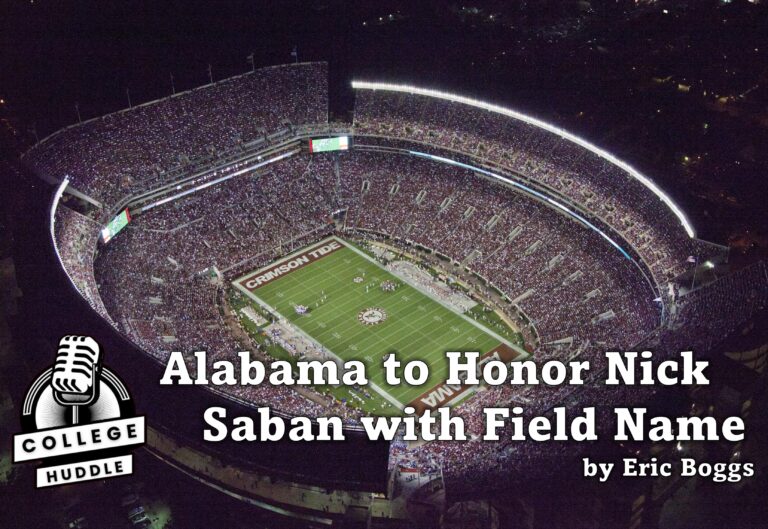 Alabama to Name Bryant-Denny Stadium Field After Nick Saban