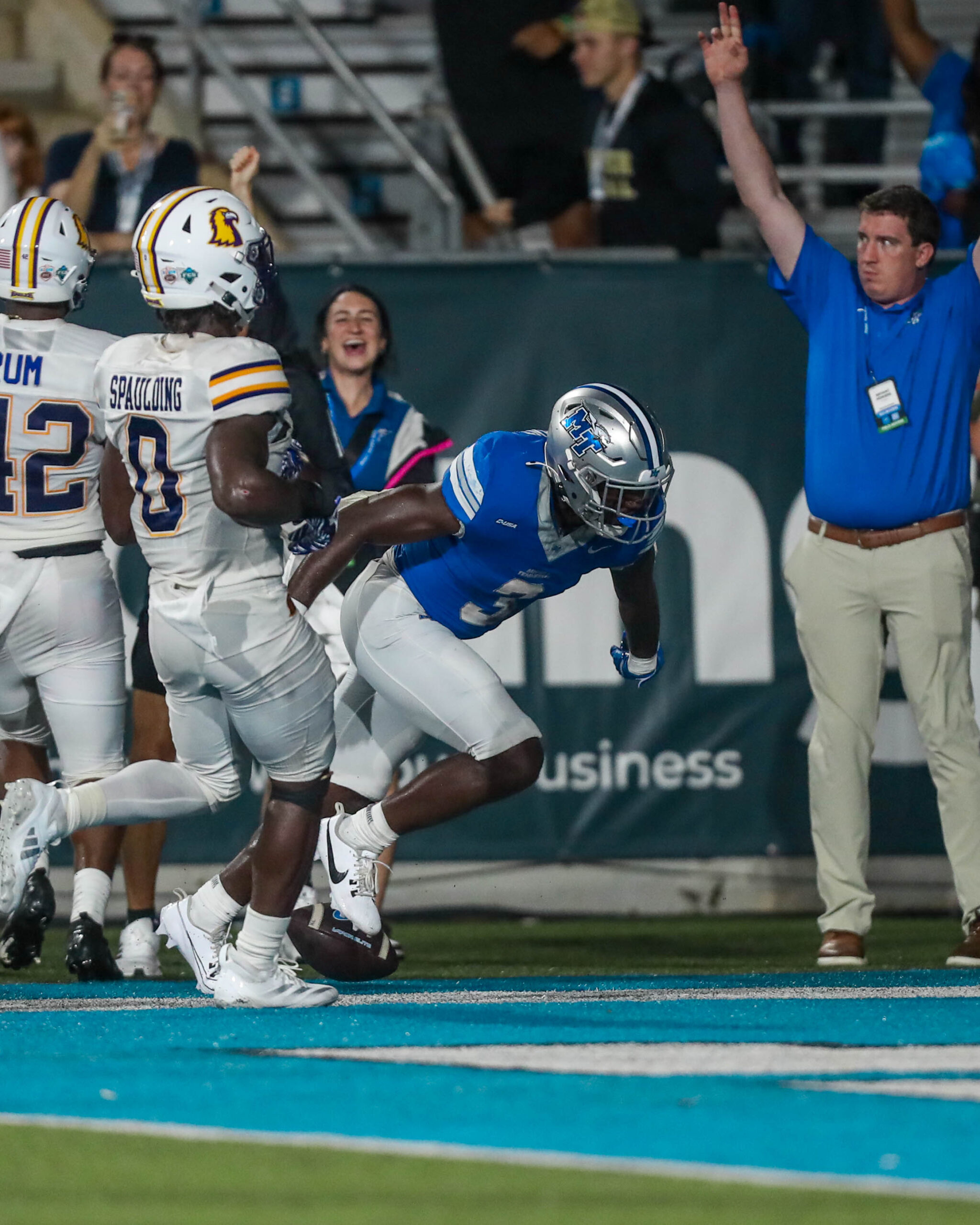 Blue Raiders Squeak Out a Win in Season Opener Despite Challenges